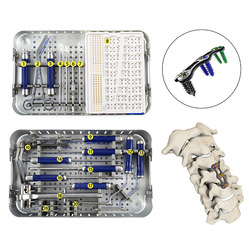 Anterior Cervical Plate Instrument Set -I