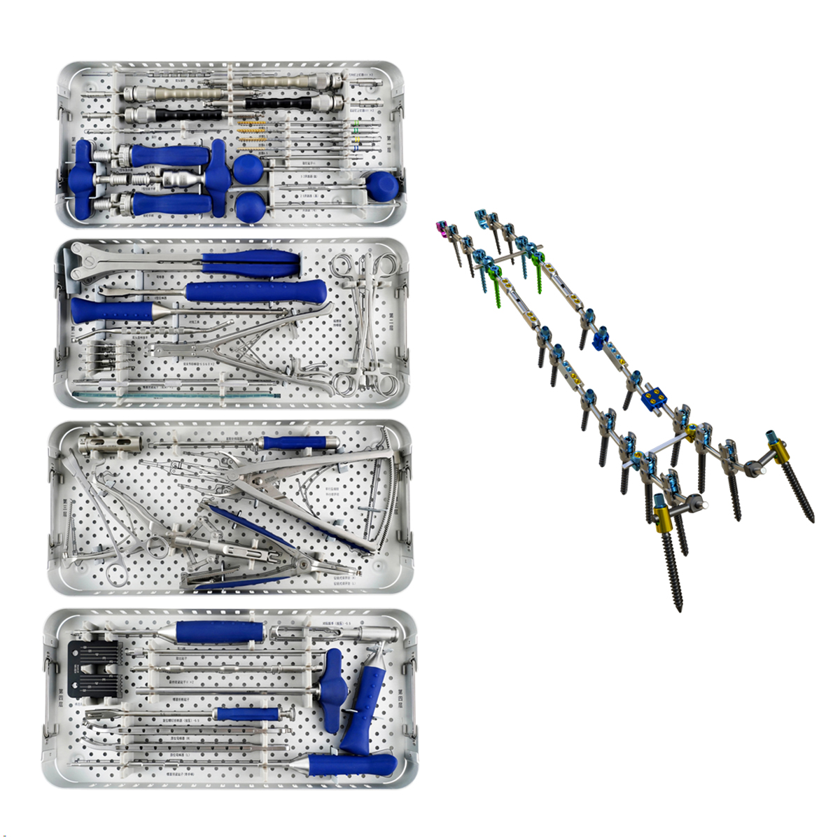 6.0 Posterior Thoracolumbar Spinal System Instrusment Set (Ti)