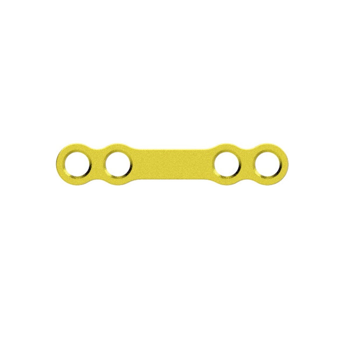 Straight Plate, 4 holes - Ultra Low Profile